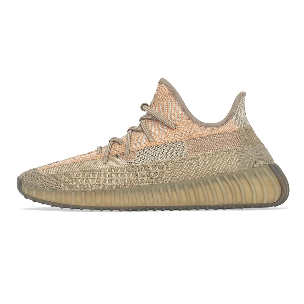 adidas Mens Yeezy Boost 350 V2 Lace Up Sneakers Shoes Casual - Brown - Size 9.5 M