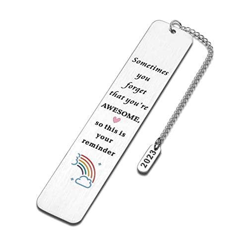 Inspirational Gifts for Women Men Class of 2023 Graduation Gifts for Him Her 16/18/21 Birthday Gifts for Girls New Start Gift for Friends Bookmark for Readers End of Year Student Gifts from Teacher