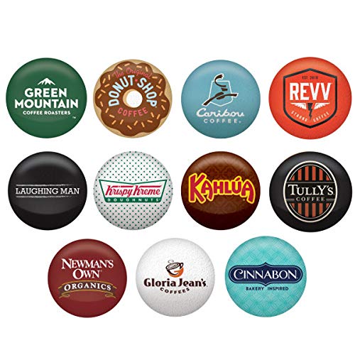 Keurig, Coffee Lovers' Collection Variety Pack, Single-Serve Keurig K-Cup Pods, 80 Count (2 Boxes of 40 Pods)