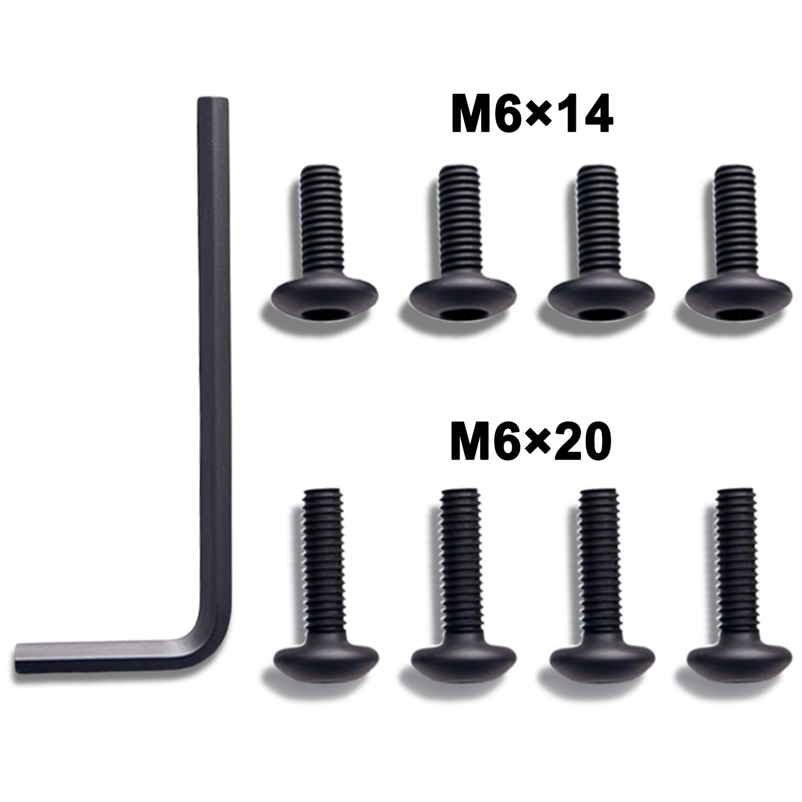 AAGUT Office Chair Armrest Replacement Arm Pads Caps Universal 4" Mounting Hole PU Office Chair Parts 1 Pair (Black, Set of 2) with Screws and Wrench