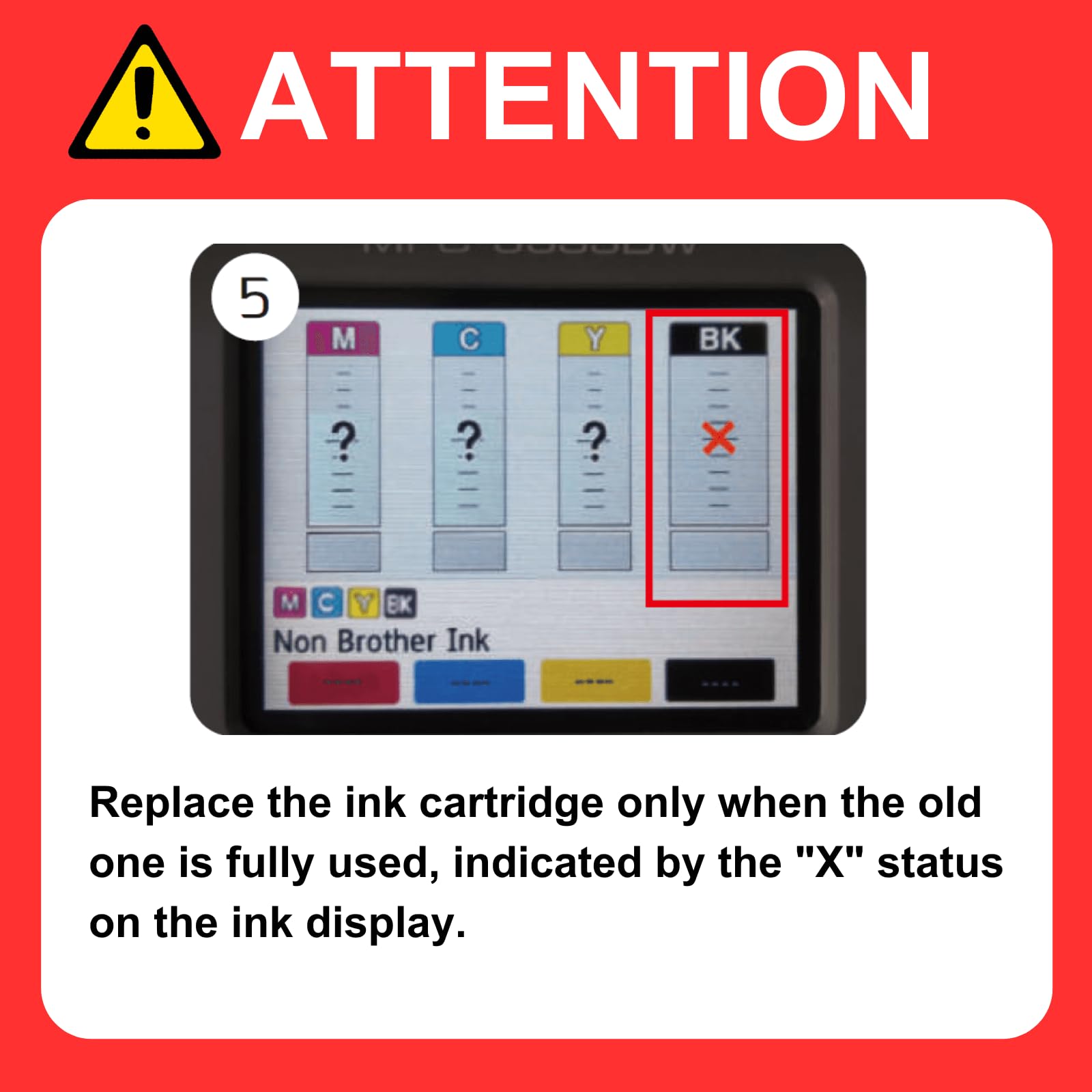 JoyPrinting LC-3011 Compatible Brother LC3011 3011 Ink Cartridges for Brother MFC-J491DW MFC-J497DW MFC-J690DW MFC-J895DW Printer, 5-Pack (2 Black, 1 Cyan, 1 Magenta, 1 Yellow)