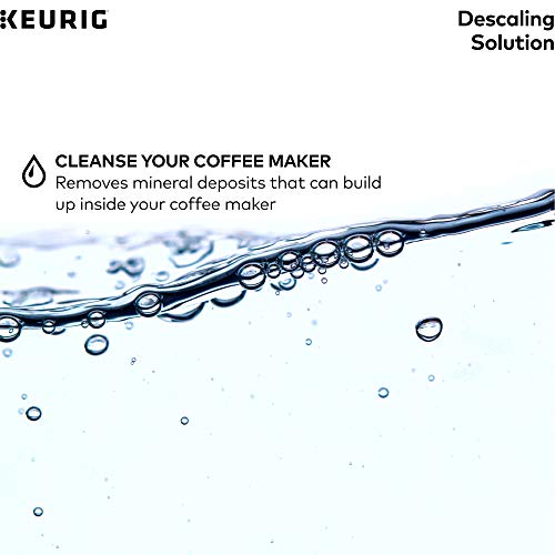 Keurig Brewer Cleaner Includes 14 oz. Descaling Solution, Compatible Classic/1.0 & 2.0 K-Cup Pod Coffee Makers