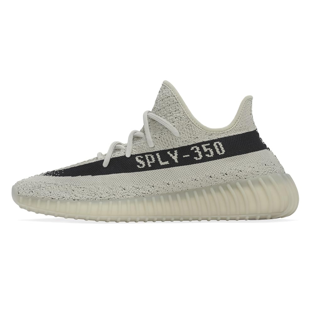 adidas Mens Yeezy Boost 350 V2 Lace Up Sneakers Shoes Casual - Grey - Size 7 M