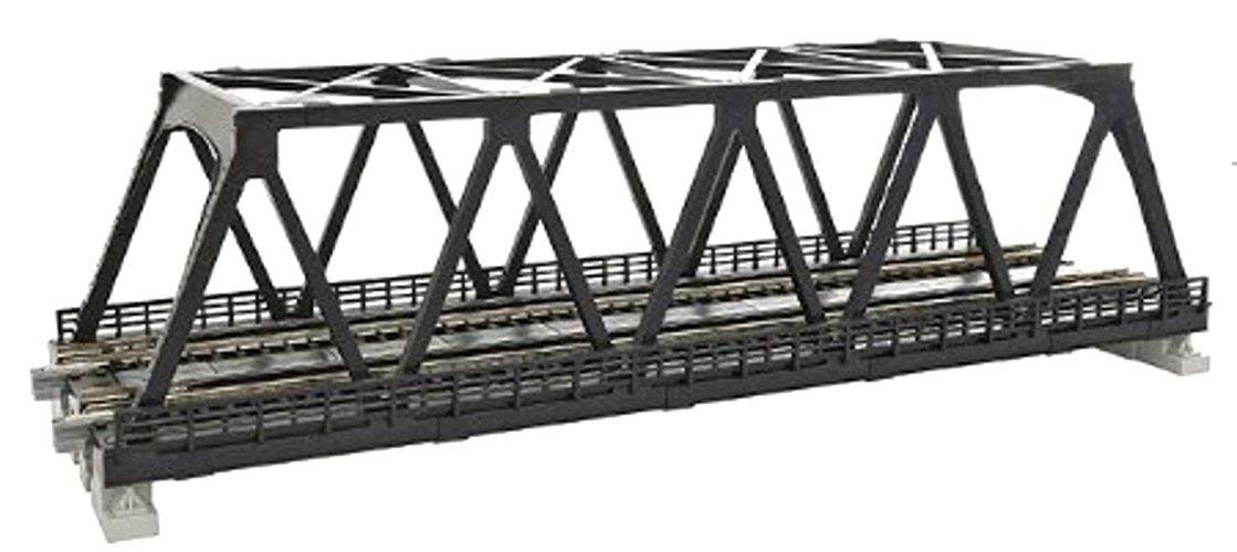 Kato USA, Inc. N 248mm 9-3/4" Double Track Truss Bridge, Black, KAT20438