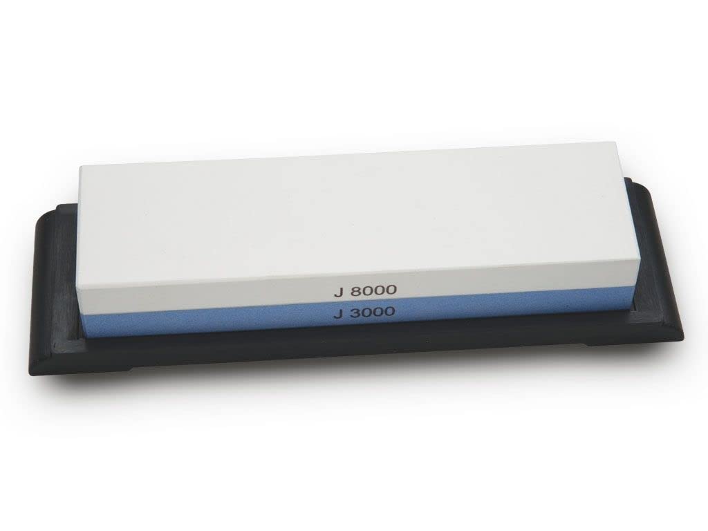 Wusthof 8" Whetstone Sharpener with Non-Slip Holder J8000/J3000