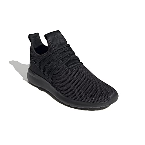 adidas mens Lite Racer Adapt 3.0 Running Shoe, Black/Black, 9 US
