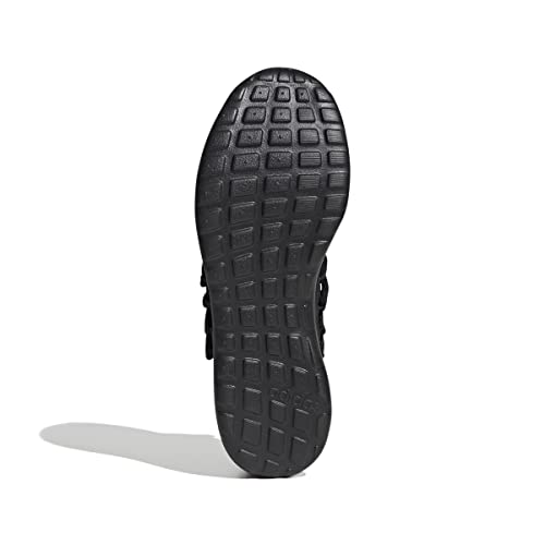 adidas mens Lite Racer Adapt 3.0 Running Shoe, Black/Black, 9 US