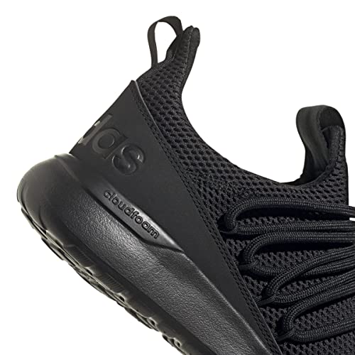 adidas mens Lite Racer Adapt 3.0 Running Shoe, Black/Black, 9 US