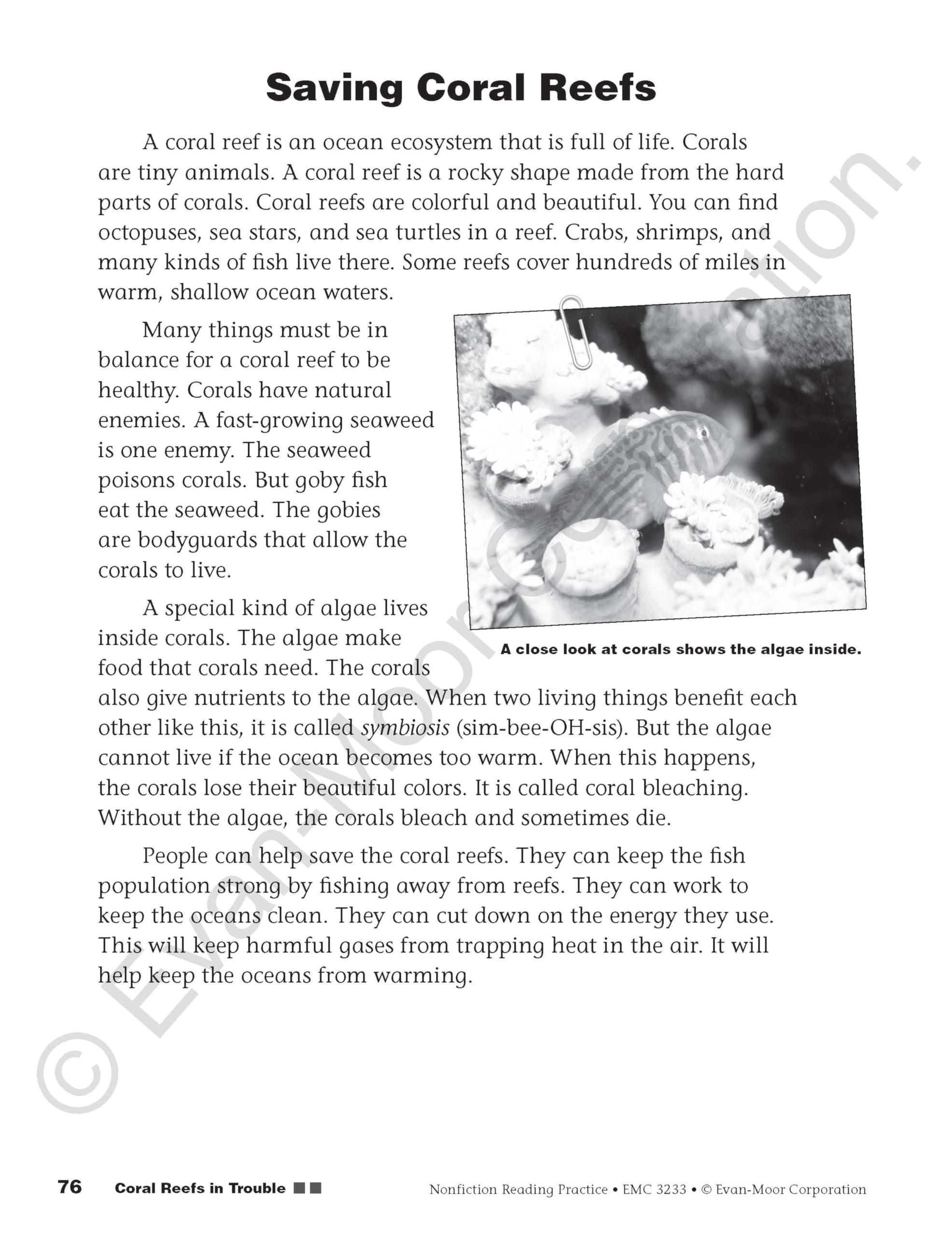 Evan-Moor Non-Fiction Reading Practice, Grade 3