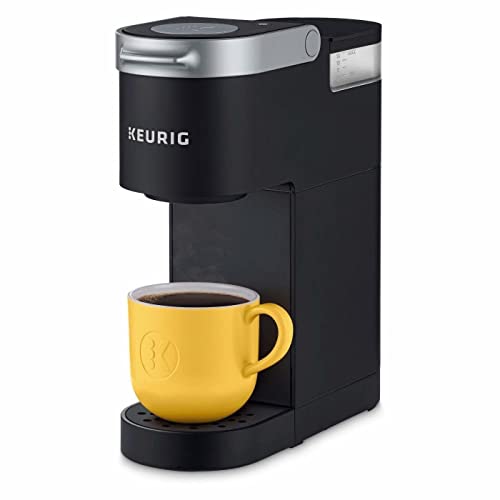 Keurig K-Mini Single-Serve Coffee Maker (Black) Bundle with 3-Month Brewer Maintenance Kit and 12-Ounce Double Wall Stainless Steel Tumbler (3 Items)
