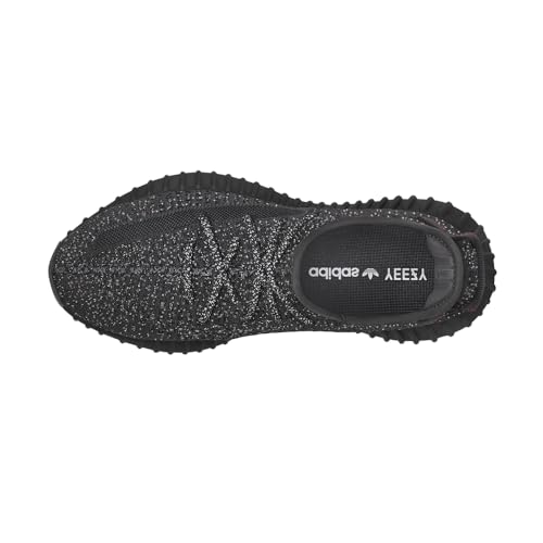 adidas Mens Yeezy Boost 350 V2 Reflective FU9007 Black - Static - Size 6.5