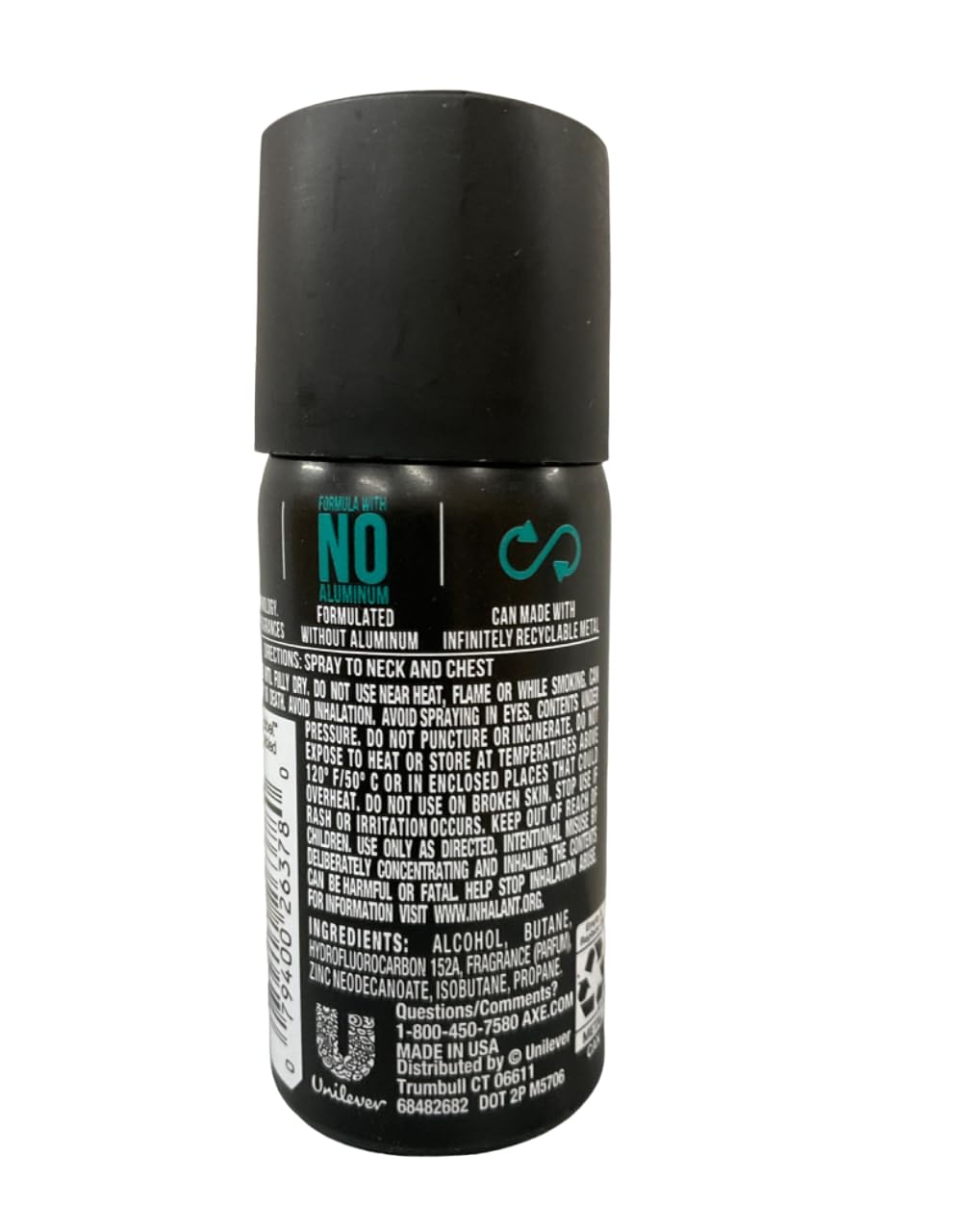 AXE Daily Fragrance Body Spray for Men Apollo, 1 Ounce