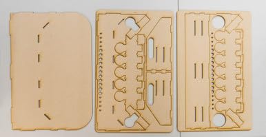 GameCraft Miniatures Painting Station - 36mm for Polly Scale, 10ml Tamiya and Similar Bottles