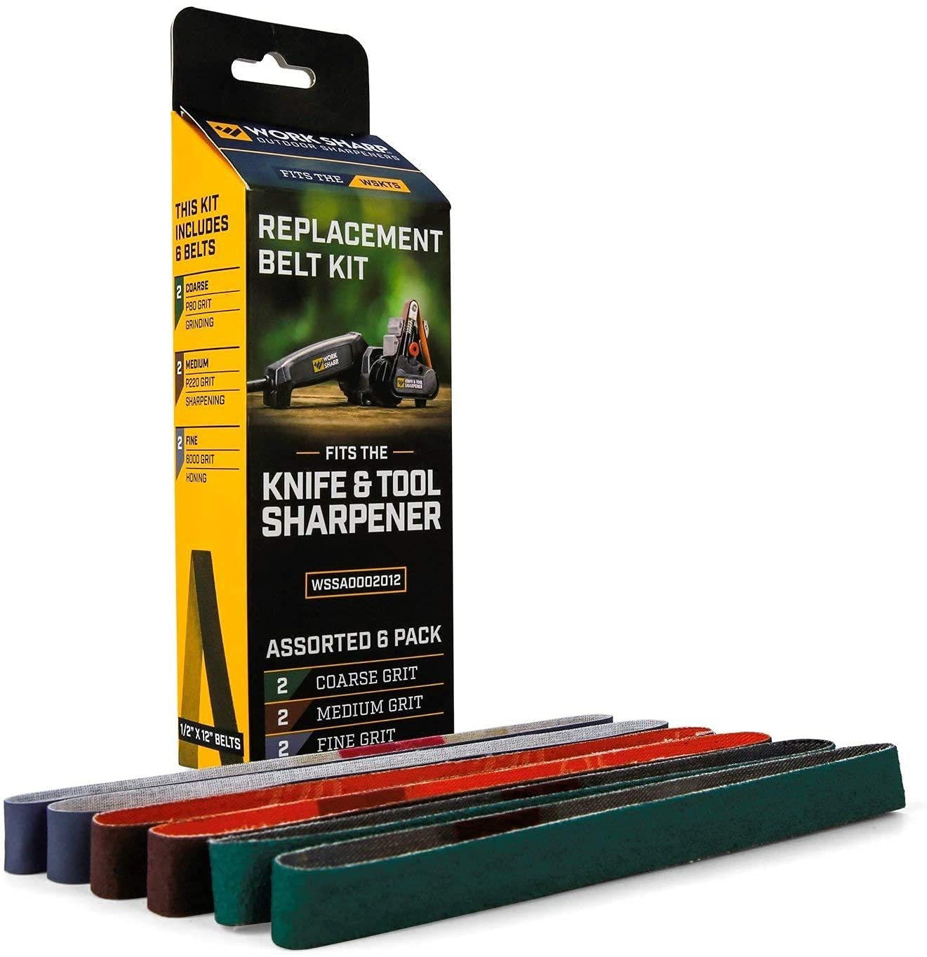 Work Sharp Knife & Tool Sharpener Mk.2 + Replacement Belt Kit
