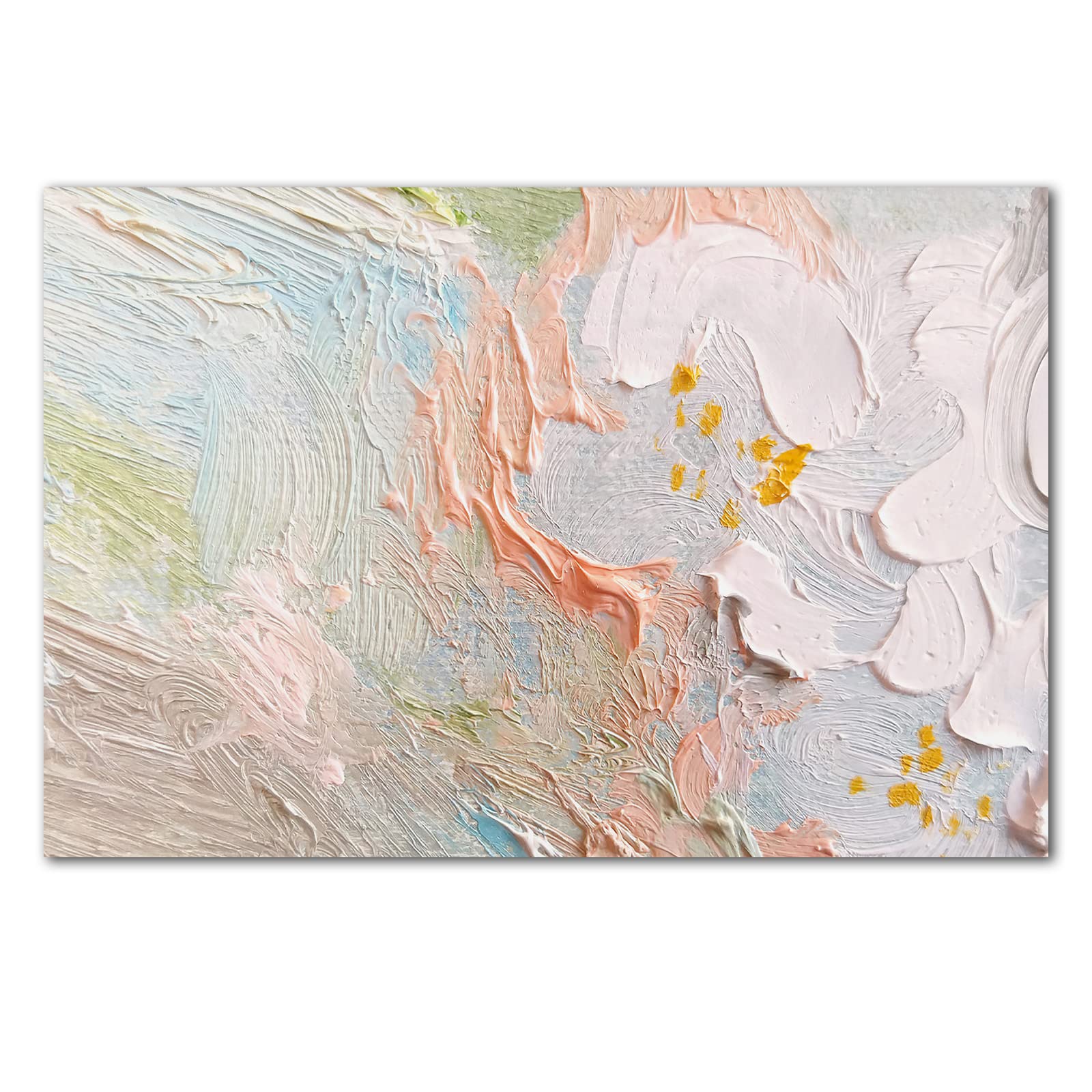 Spreefdian Abstract Painting Wall Art 16x24inch, Frameless Canvas Print for Living Room, Premium Quality, Home Decor Idea, Durable, Fade-Resistant, Office, Bedroom, Kitchen