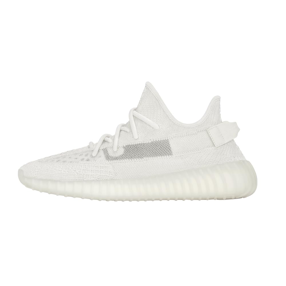 adidas Mens Yeezy Boost 350 V2 Lace Up Sneakers Shoes Casual - White - Size 5 M