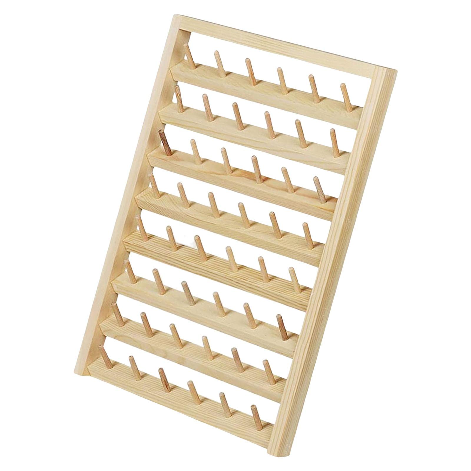 Fancyes 48 Spool Sewing Thread Mounted Sewing Holder Organizer Shelf for