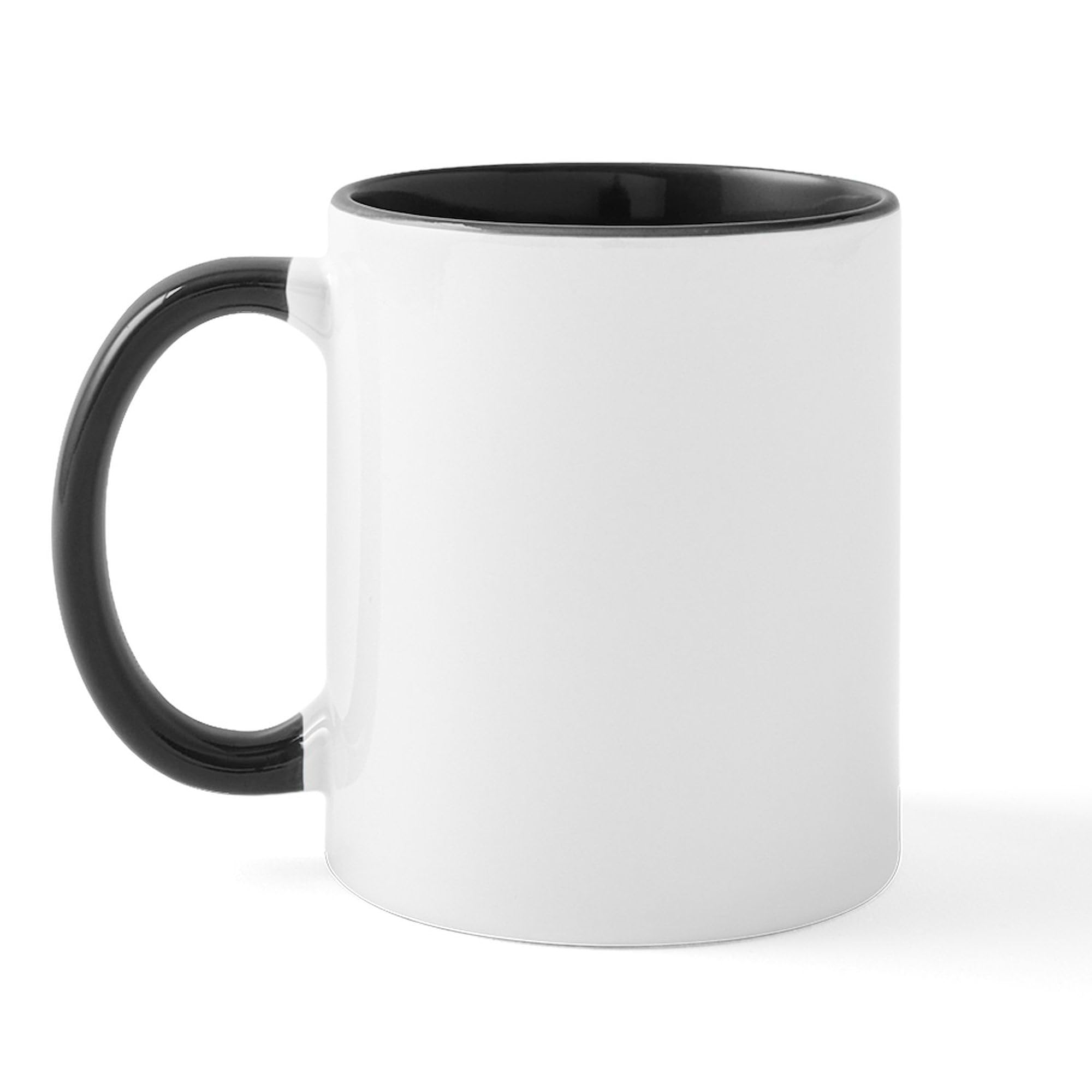 CafePress Gray Cat Russian Blue Mug Ceramic Coffee Mug, Tea Cup 11 oz