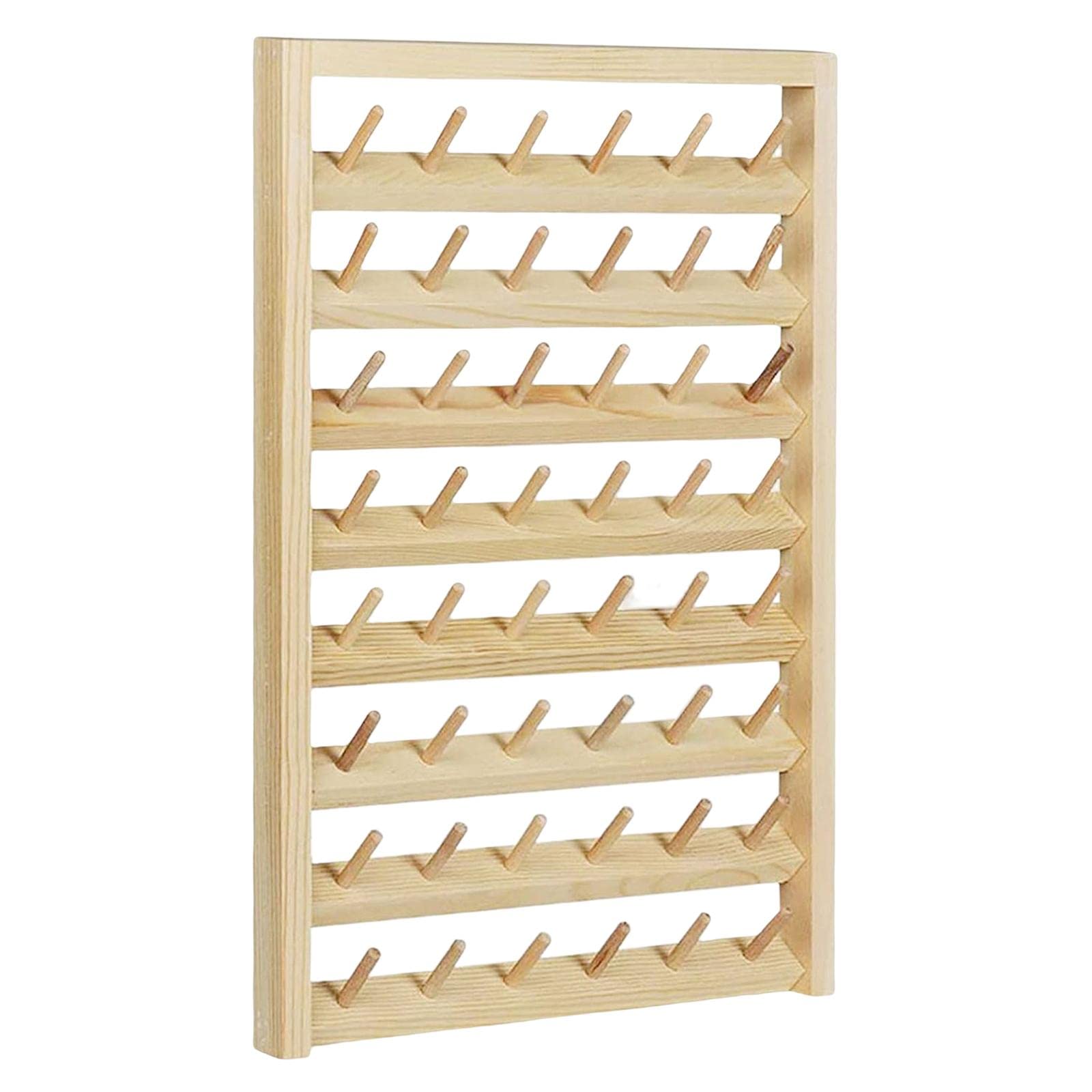 Fancyes 48 Spool Sewing Thread Mounted Sewing Holder Organizer Shelf for