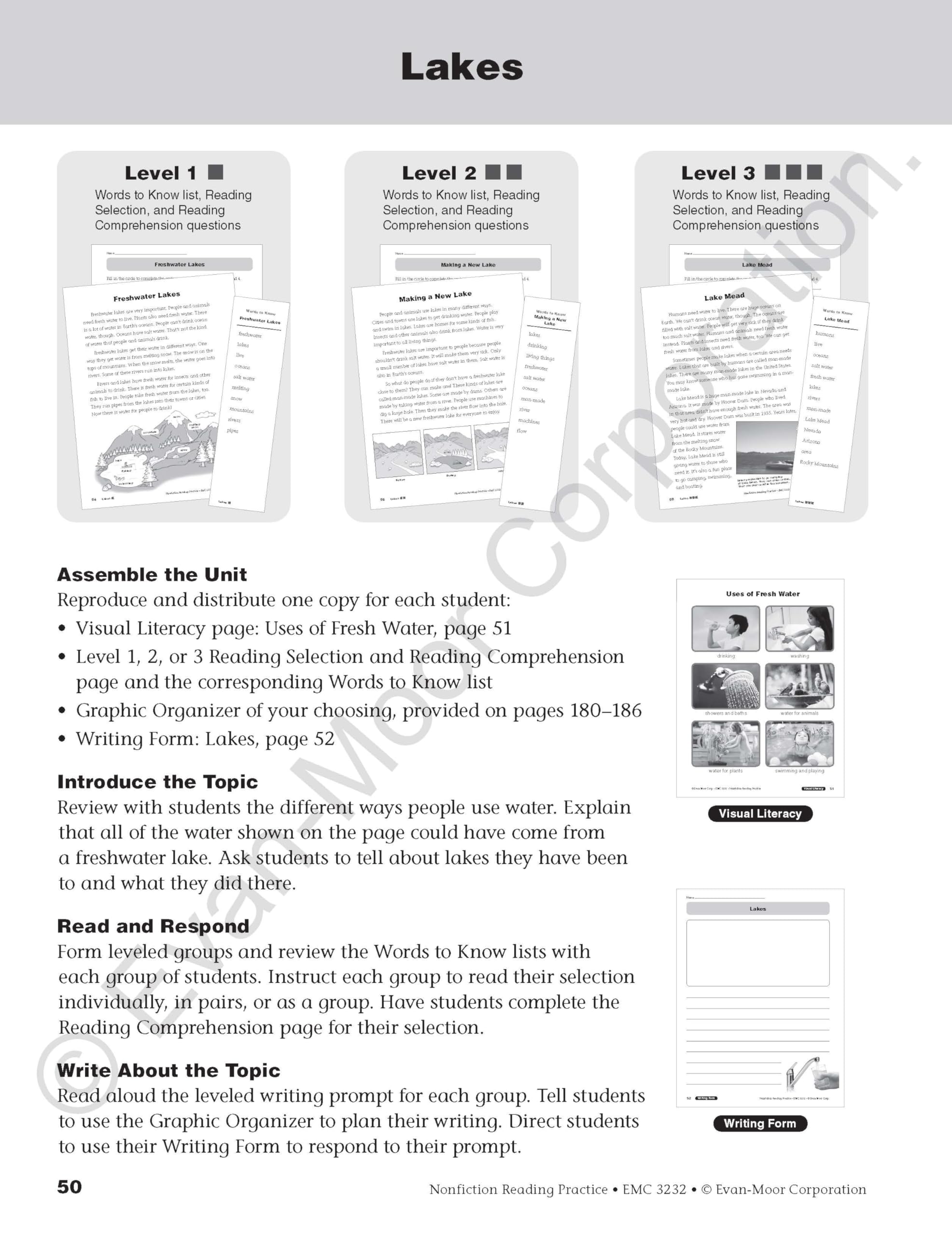 Evan-Moor Non-Fiction Reading Practice, Grade 2