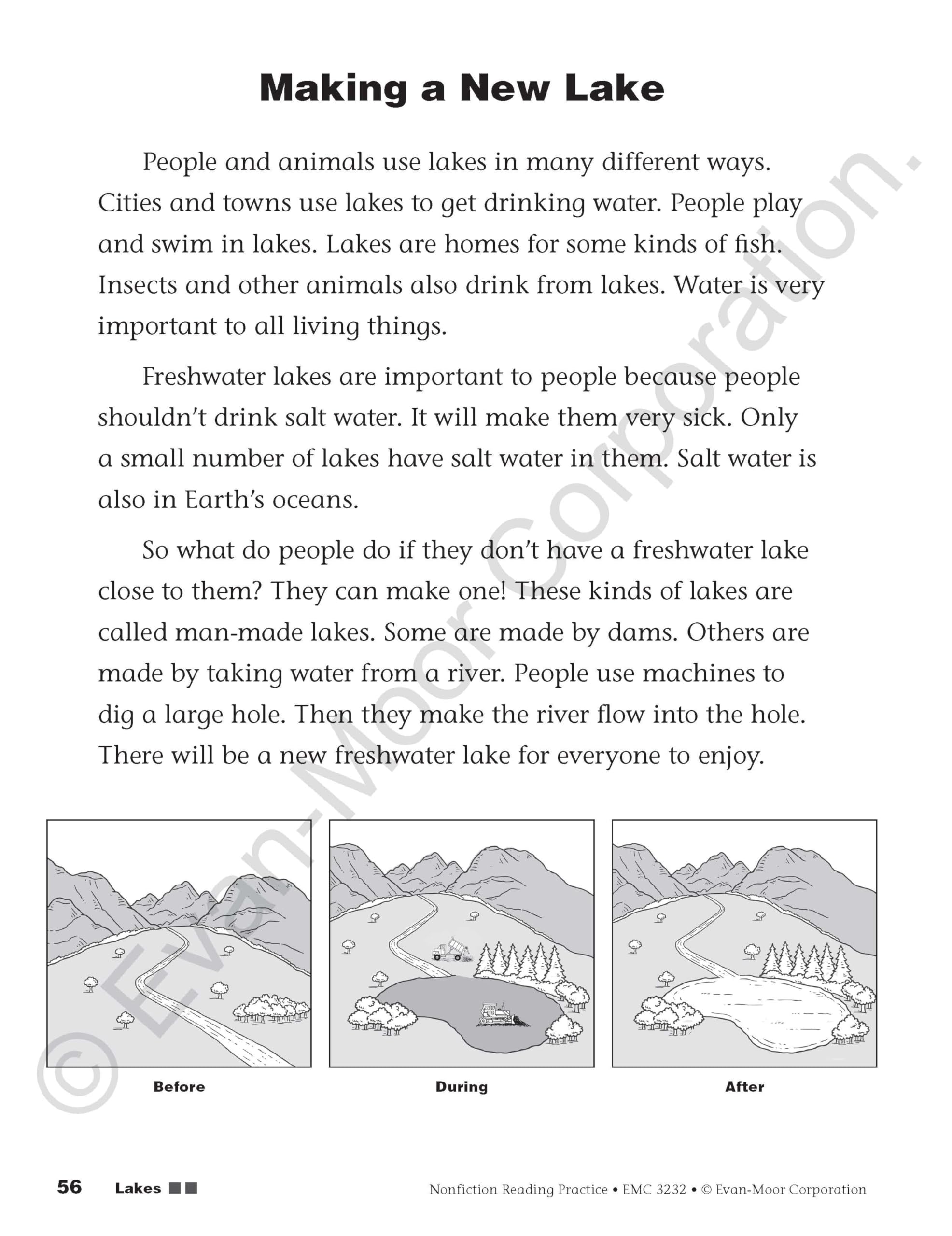 Evan-Moor Non-Fiction Reading Practice, Grade 2