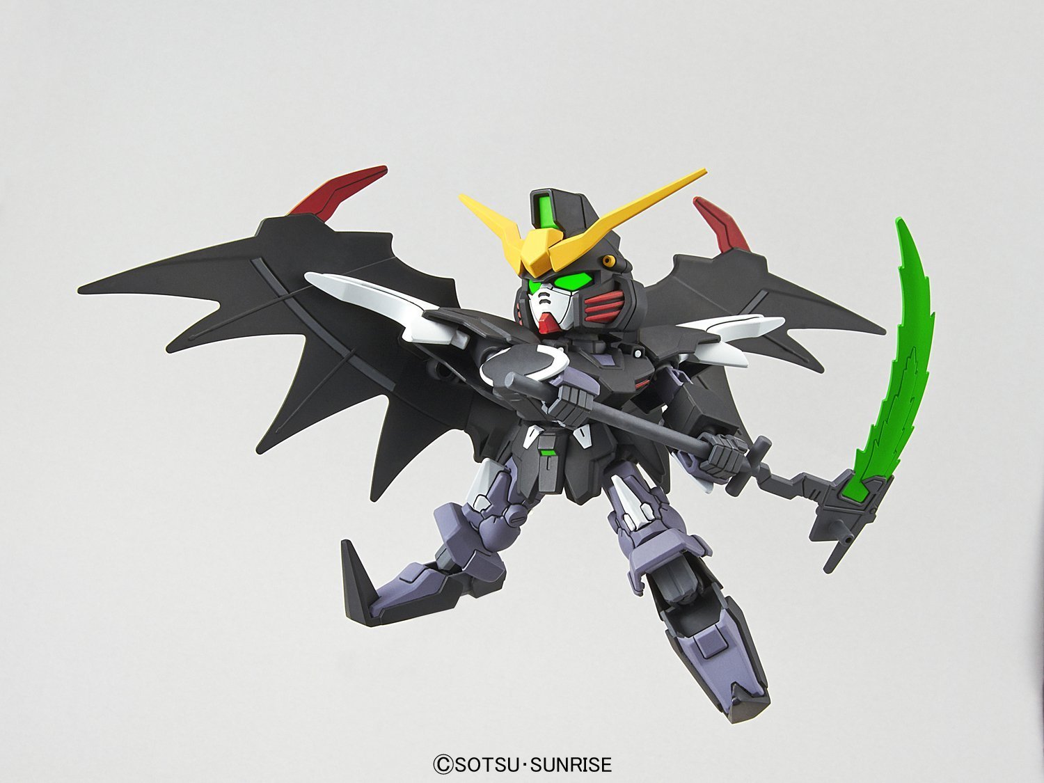 Bandai 5055701 012 Gundam Deathscythe Hell (EW) SD Ex-Standard Model Kit, from Gundam Wing: Endless Waltz
