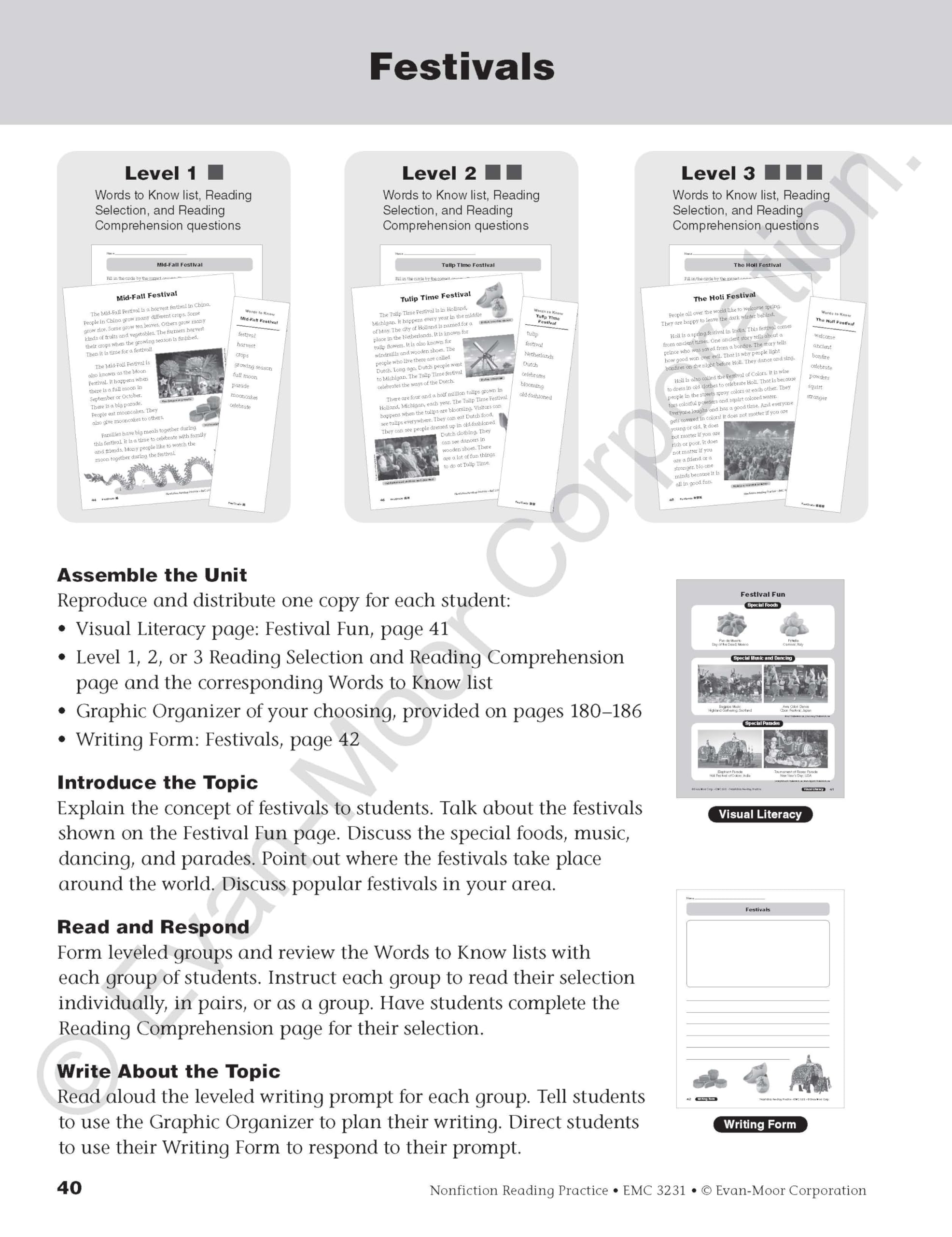 Evan-Moor Non-Fiction Reading Practice, Grade 1