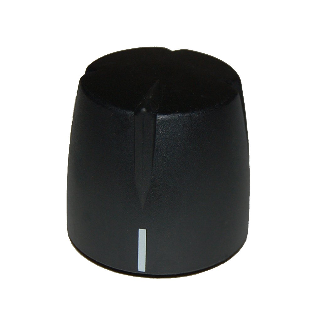 Music City Metals 02500 Plastic Control Knob Replacement for Select Brinkmann Gas Grill Models