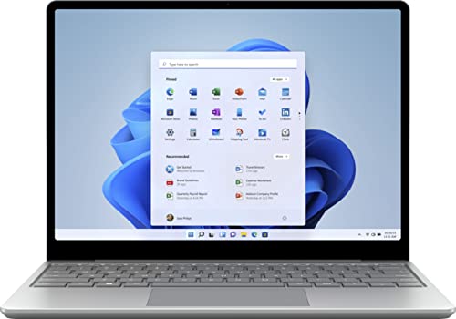 Microsoft Surface Laptop Go 2 12.4", Touchscreen, Intel i5-1135G7, Intel UHD Graphics, 8GB RAM, 512GB PCIe SSD, Platinum, with MTC Stylus Pen