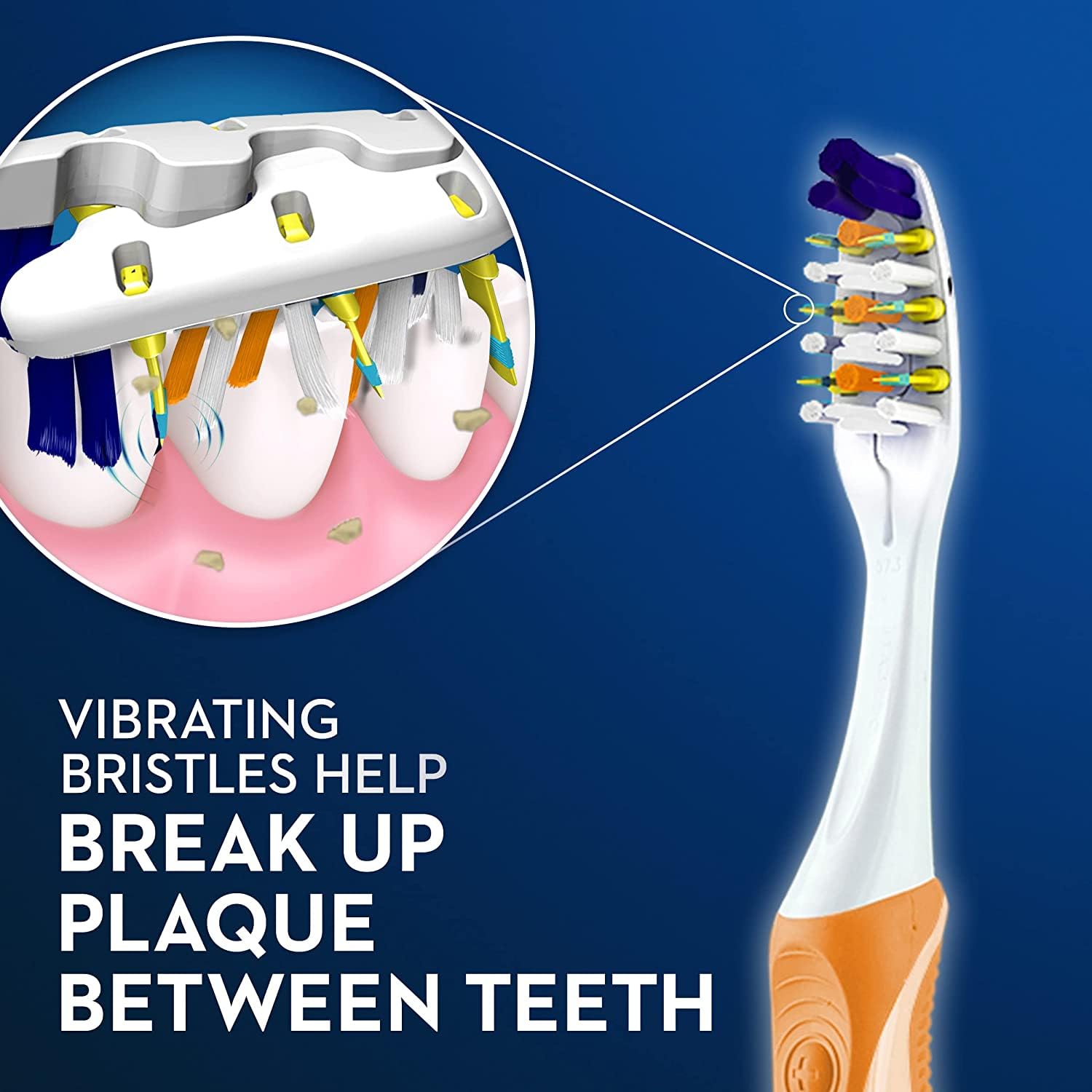 Oral-B Pulsar Expert Clean Battery Toothbrush, Medium, 2 Count