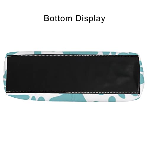 Fashionable women's handbag tote bag, Blotch Shapeprinted shoulder bag is light and durable