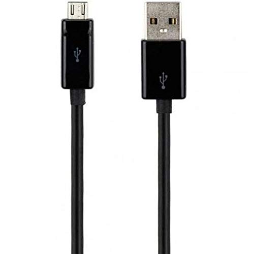 Professional Quick Charge MicroUSB Compatible with Your Samsung Godiva 5Ft1.8M Data Charing Cable Plus Extra Strength for Fast & Quick Charge Speeds! (Black)