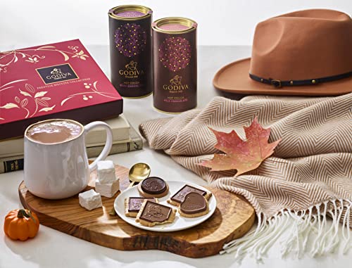 Godiva Chocolatier Hot Cocoa Canister, Dark Chocolate, 14.5 Ounce