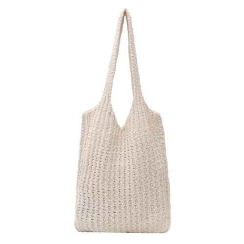 Aesthetic Hobo Bag Cottagecore Aesthetic Tote Bag Fairy Grunge Hobo Bags Cottagecore Bag Fairycore Hobo Bag (Beige)