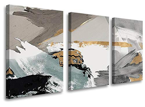 Abstract Wall art Wall art Modern wall decor Wall paintings Abstract canvas wall art wall art For bedroom modern wall art Canvas wall art Bedroom Pictures for Wall Canvas print 12" x 16" x 3 pieces
