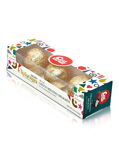 Easter Hot Chocolate Bombs with Marshmallows, Easy to Make, Deliciously Chocolate and Made with Belgium Easter Chocolate - 3 Count