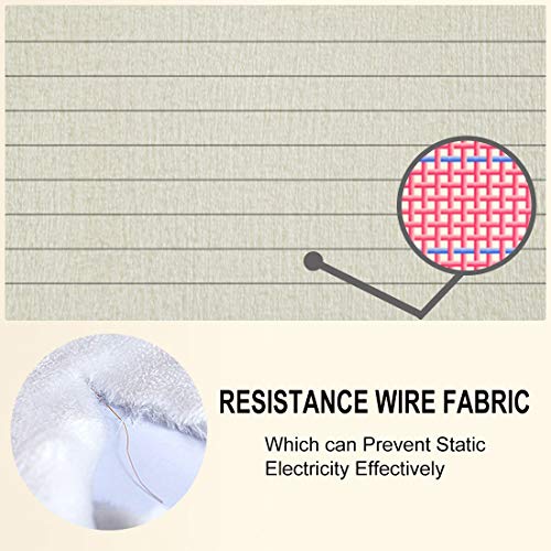 OBOEY Fleece Blanket 350GSM Bed Throw Blankets, Lightweight Microfiber Anti-Static Blanket- 50x60 inches Dark Grey