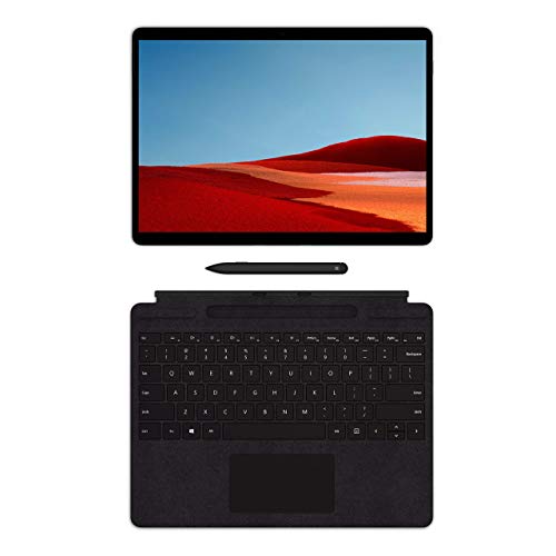 Microsoft Surface Pro X – 13" Touch-Screen –SQ1-16GB Memory - 512GB Solid State Drive – WiFi + 4G LTE – Matte Black (MJU-00001) (Renewed)