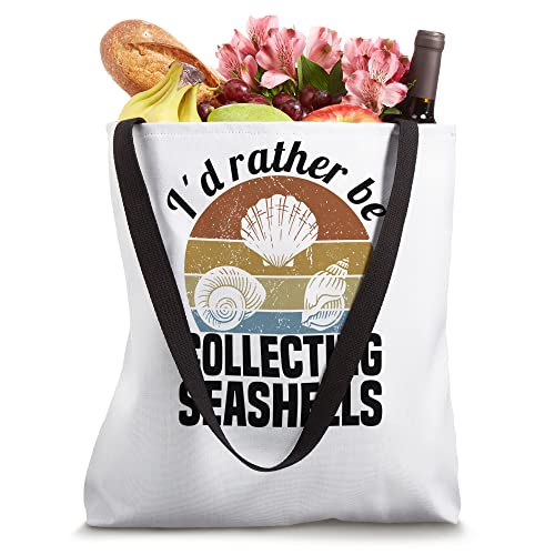 Seashell Collector Shelling Beach Collecting Sea Shell Tote Bag