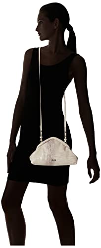 Vince Camuto Womens Issey Clutch, Antique Bone, One Size US