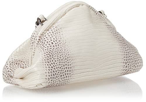 Vince Camuto Womens Issey Clutch, Antique Bone, One Size US