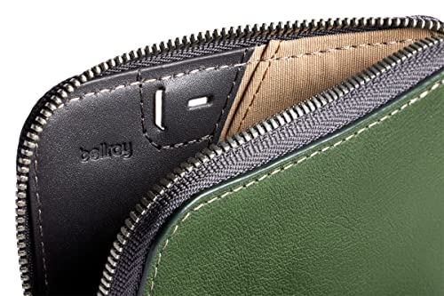 Bellroy Leather Card Pocket Wallet (Max. 15 cards and bills) - RangerGreen