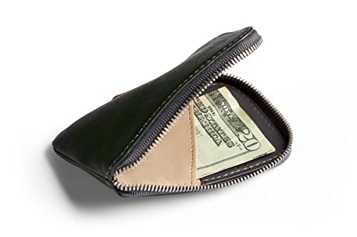 Bellroy Leather Card Pocket Wallet (Max. 15 cards and bills) - RangerGreen