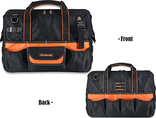 16" Tool Bags, 34-Pockets Tools bag, Heavy Duty tool bag, Open top tool bag, HVAC tool bag, Electrician tool bag, Tool bag organizer, Drill bag, Tool bags for electricians, Tool bags for construction