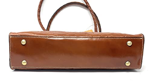 Patricia Nash Tooled Leather Calvi Satchel, Florence