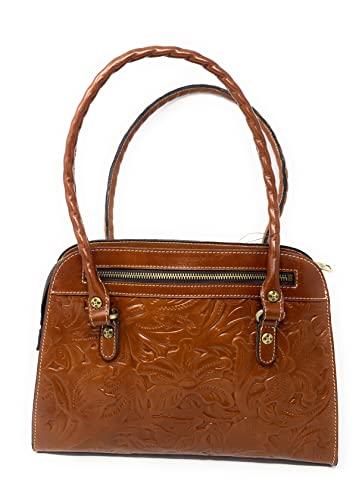 Patricia Nash Tooled Leather Calvi Satchel, Florence