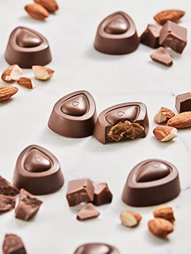 Godiva Chocolatier Milk Chocolate Valentine’s Gift Box with Red Ribbon – 22 Piece Assorted Milk Chocolate with Gourmet Fillings -Gift for Chocolate Lovers