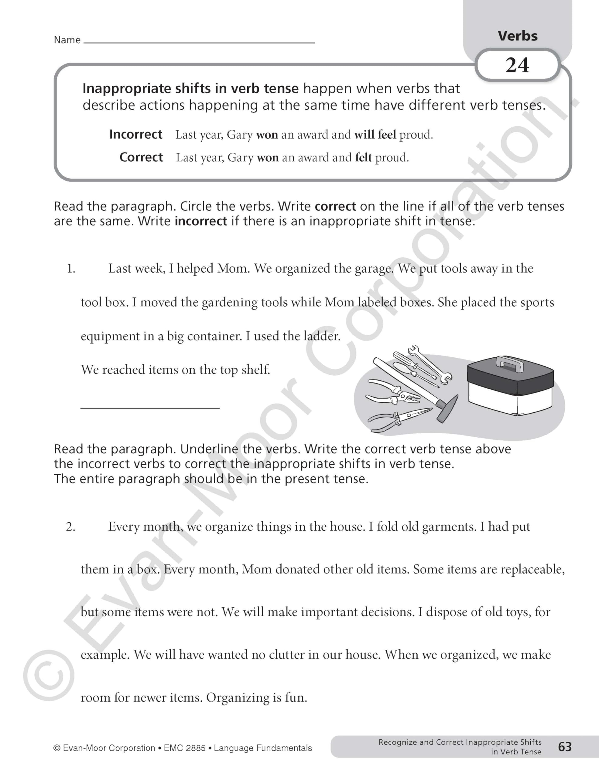 Evan-Moor Language Fundamentals, Grade 5