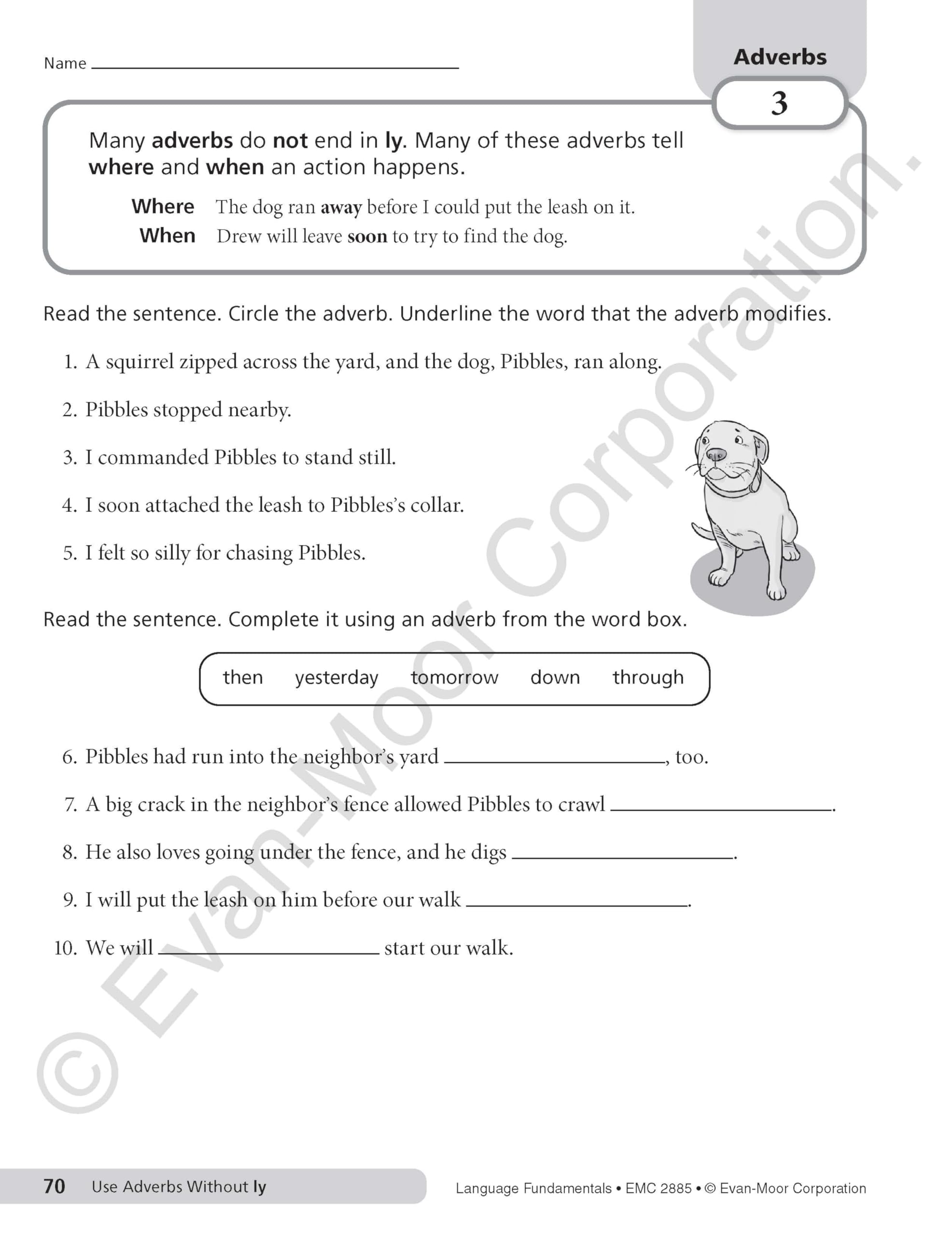 Evan-Moor Language Fundamentals, Grade 5