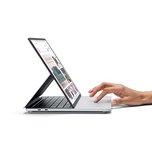 Microsoft Surface Laptop Studio 14.4-inch Touchscreen, 512GB SSD, i7, 16GB RAM with Windows 10 Pro (Core i7-11370H, Wi-Fi, GeForce RTX 3050 Ti, Latest Model) Platinum, ABR-00026